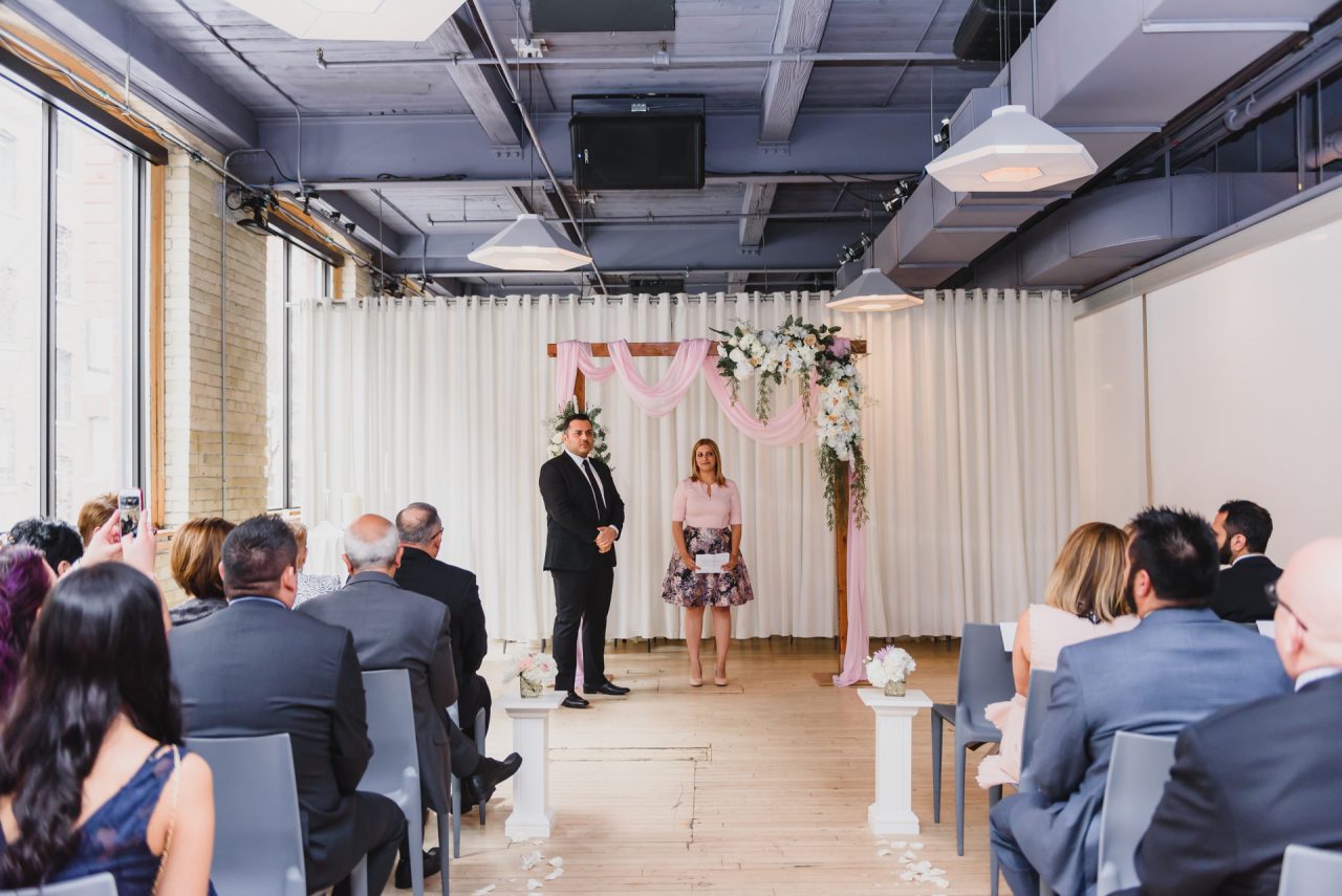Winter Urban Wedding Downtown Toronto | 2nd Floor Events