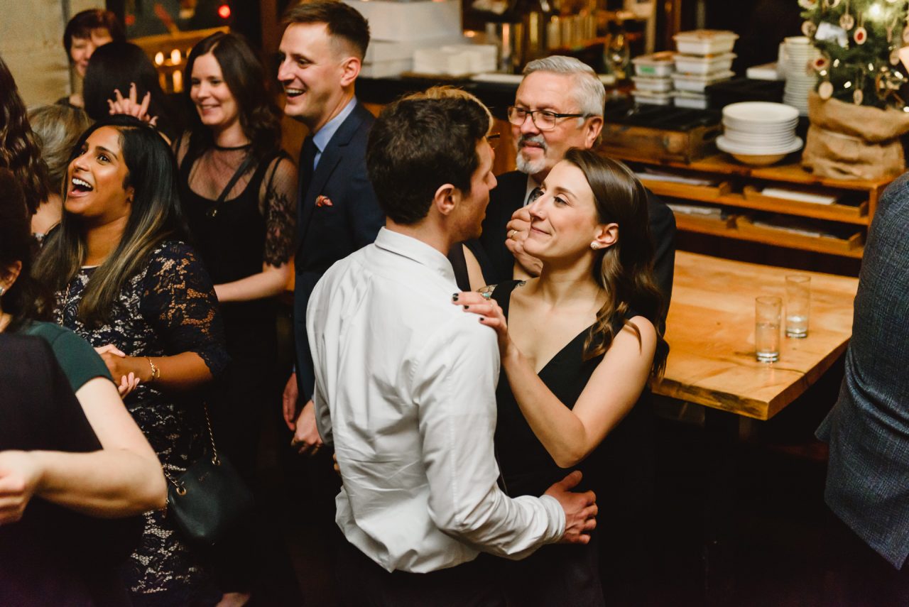 Low-Key Toronto Restaurant Wedding | Woodlot Restaurant Reception